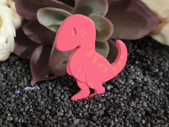 Rexi Tyrannosaurus Rex Enamel Pin Skeleton Candy Themed | Etsy