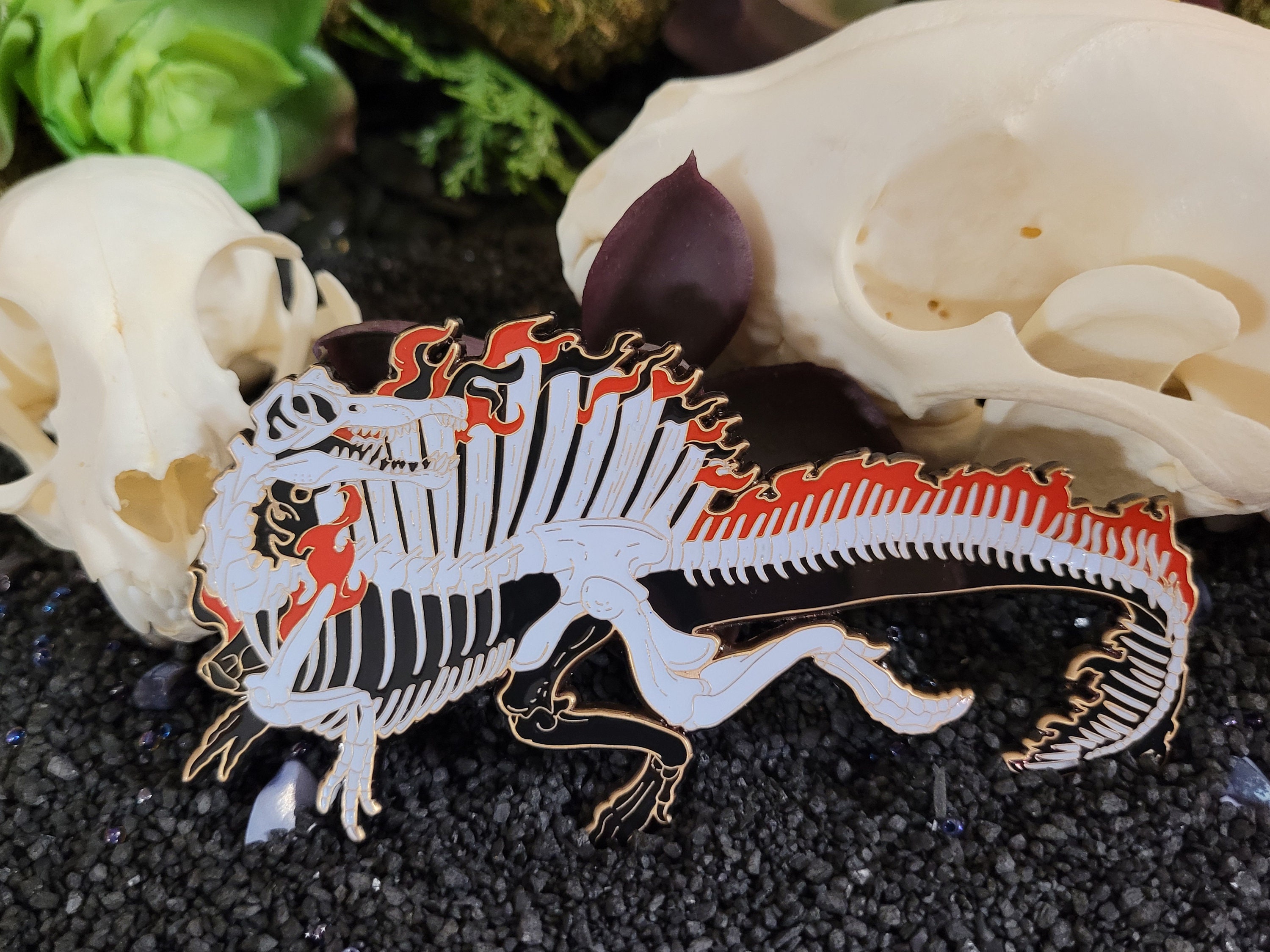 Disappear Spino Jumbo Pin - Spinosaurus Aegyptiacus Enamel Pin ...