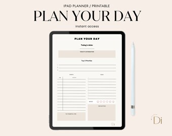 Plan Your Day Planner | Daily Planner, Everyday Planner. Ideal Schedule ...