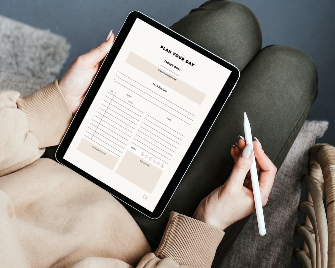 Plan Your Day Planner Daily Planner, Everyday Planner. Ideal Schedule ...