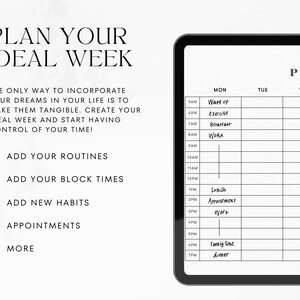 Digital Weekly Planner - Digital + Printable | Goodnotes for iPad ...