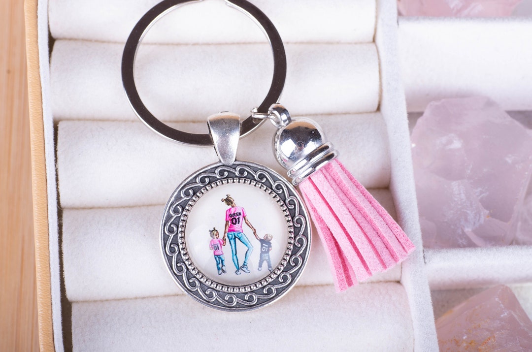 Mom Key Chain Mother/son/daughter Key Chain Parents Key Chain Gift ...