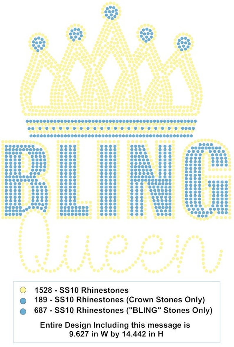 Bling Queen Crown Design - Etsy
