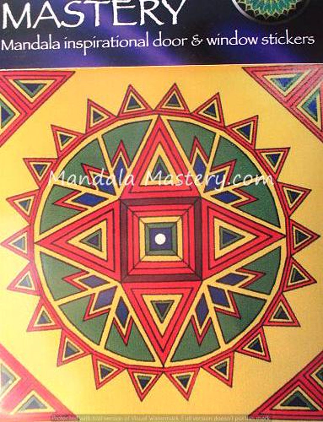 Mandala Sticker Spiritual Sticker Yoga Decal Sticker Inspirational ...