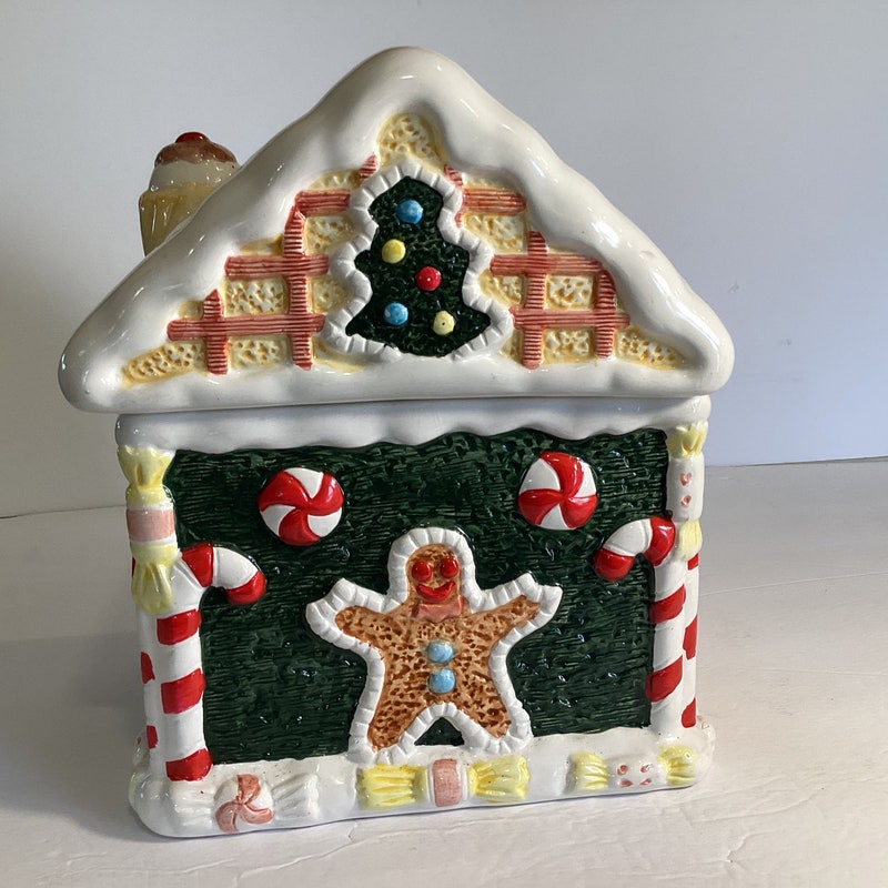 House Cookie Jar - Etsy