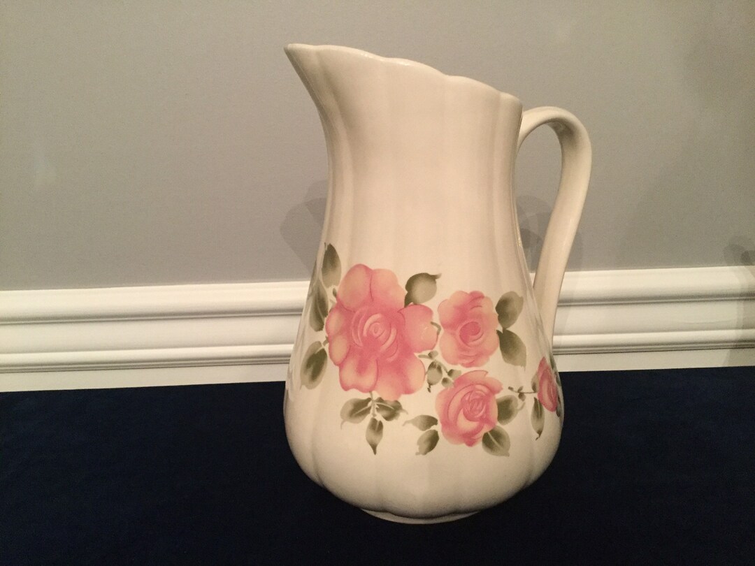 Country Rose 80 Oz. by Gibson, Roseland Pattern, Kitchen Storage - Etsy
