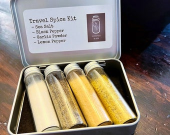 Travel Spice Kit - Etsy
