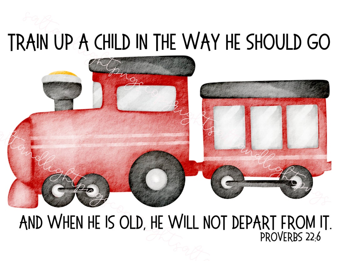 Train up A Child Bible PNG - Christian Kids Shirt - Train Kids Shirt ...