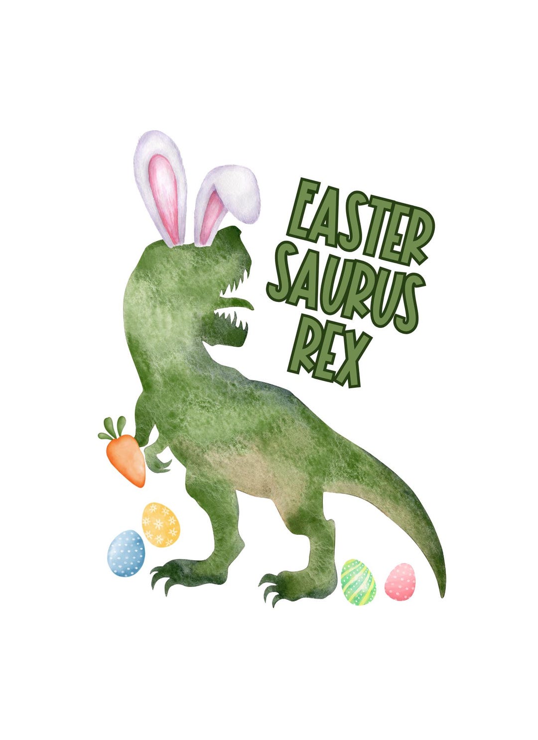 Kids Dinosaur Easter PNG, Boys Easter PNG, Easter Sublimation Design ...