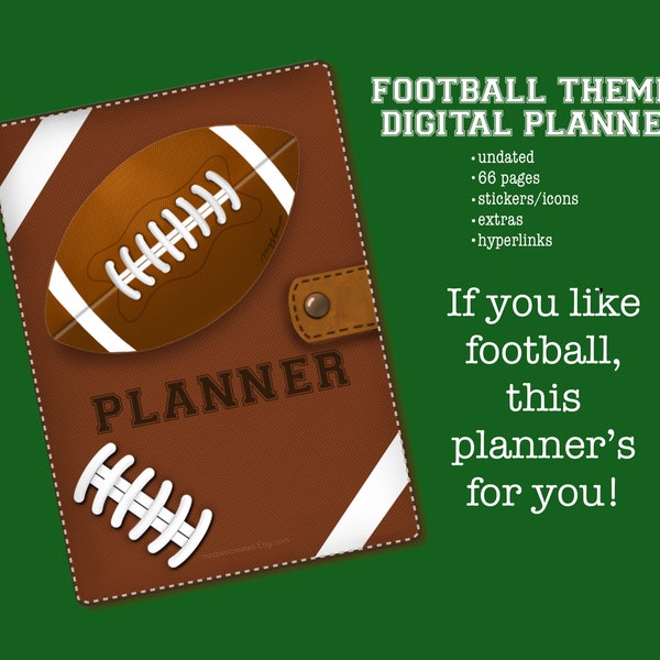 Football Team Planner - Etsy