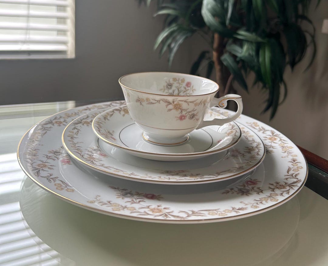 Yamato Japanese Fine China "helena" Dinnerware Set Serving Dishes ...