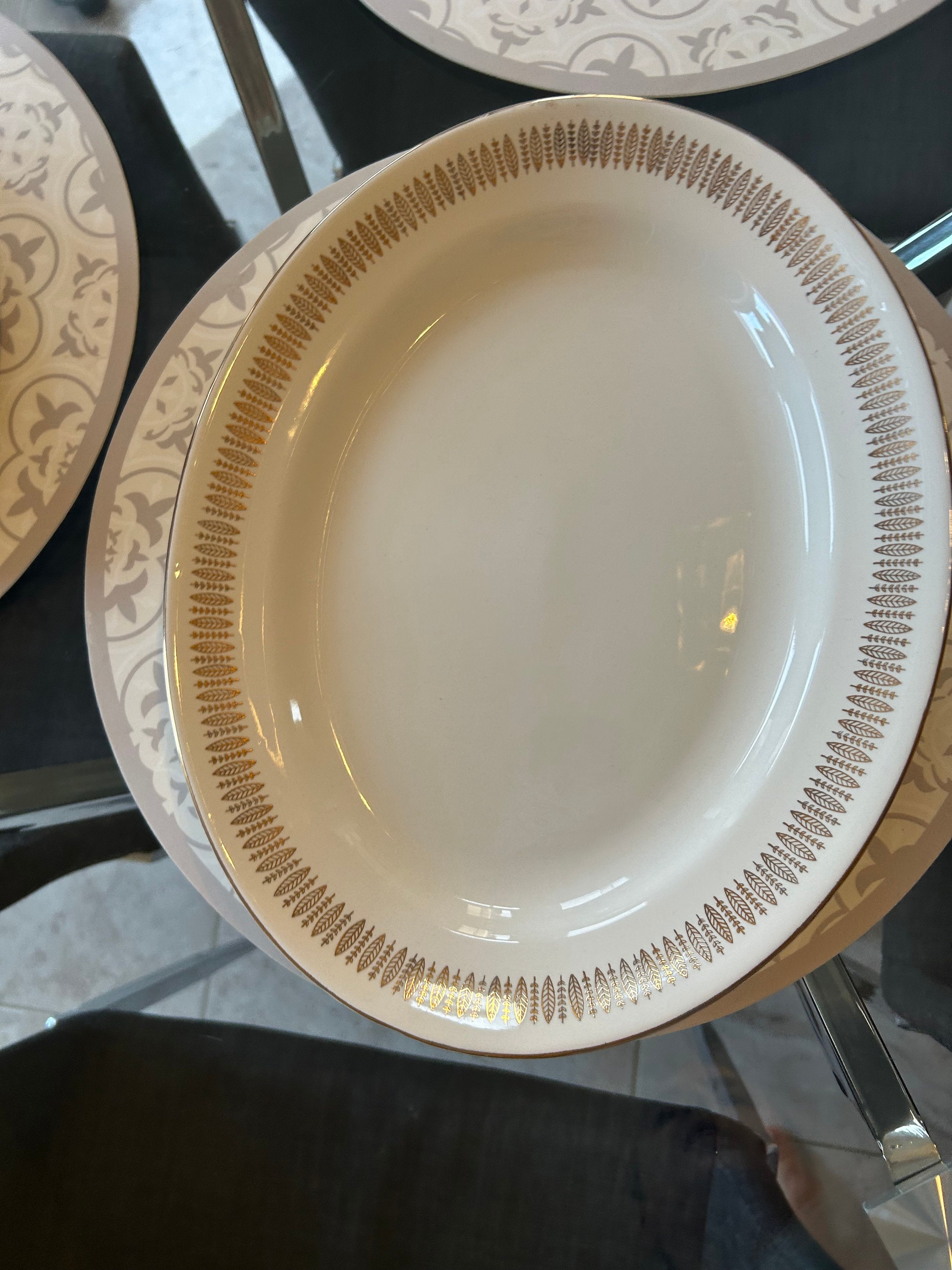 Royal Knight Traditional Dinnerware Staffordshire England China Classic ...