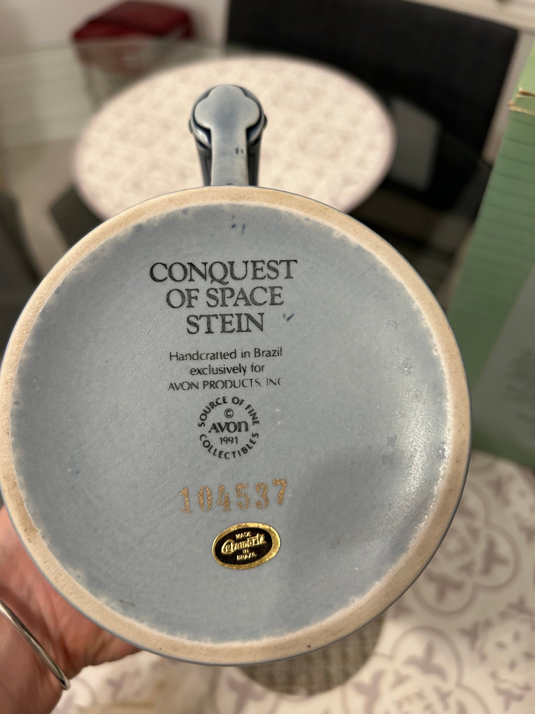 Avon Collectible Conquest of Space Stein Beer Mug Made in Brazil ...