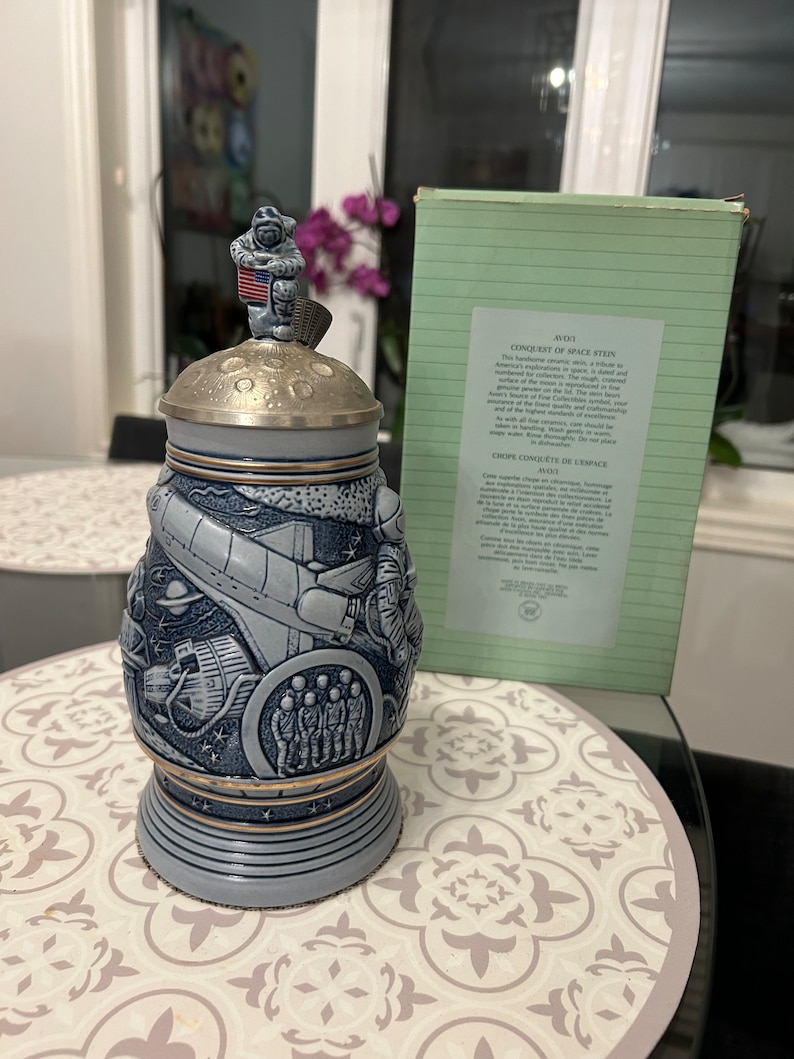 Avon Collectible Conquest of Space Stein Beer Mug Made in Brazil ...