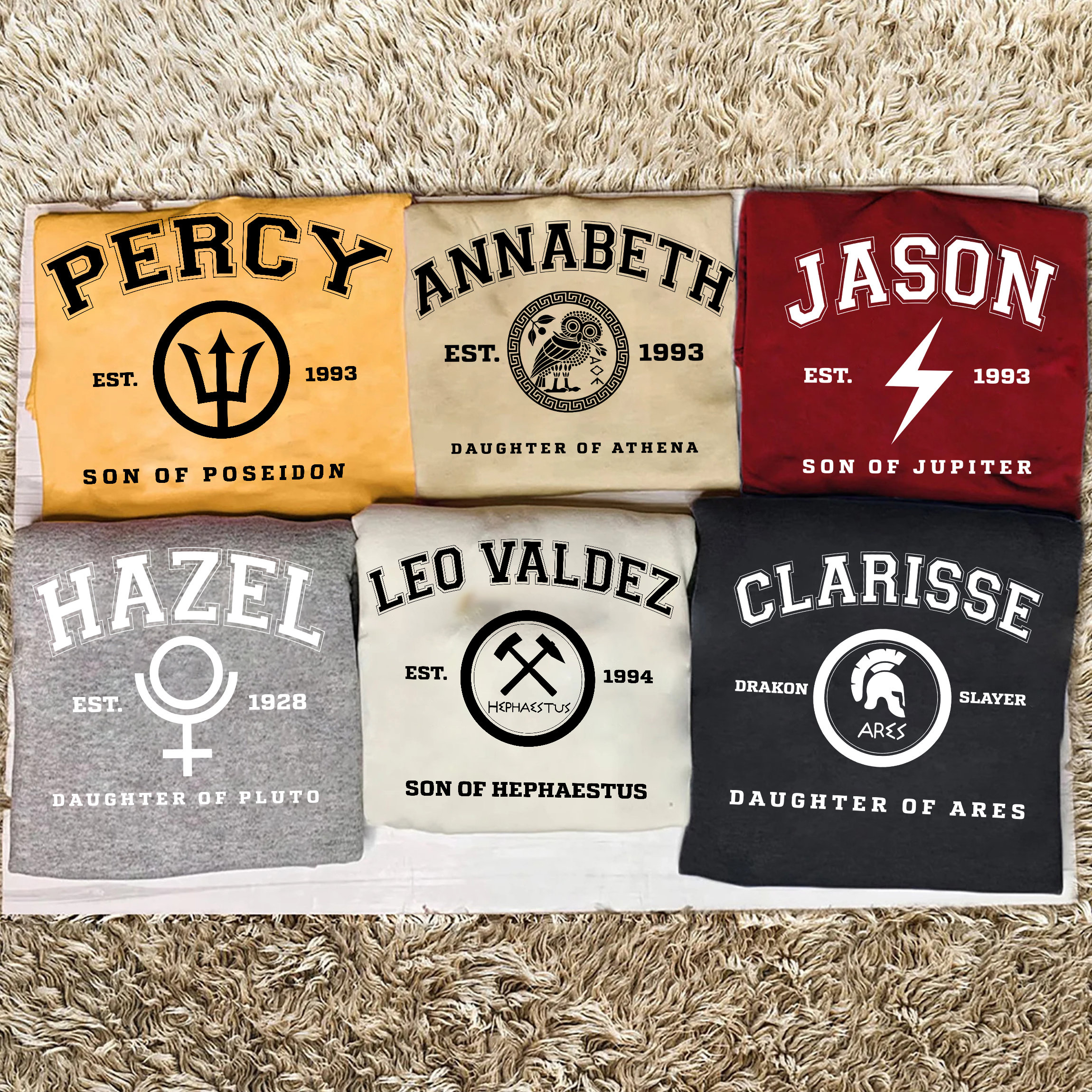 Custom Percy Jackson Shirt, Heros of Olympus Shirt, Percy Jackson Gift ...