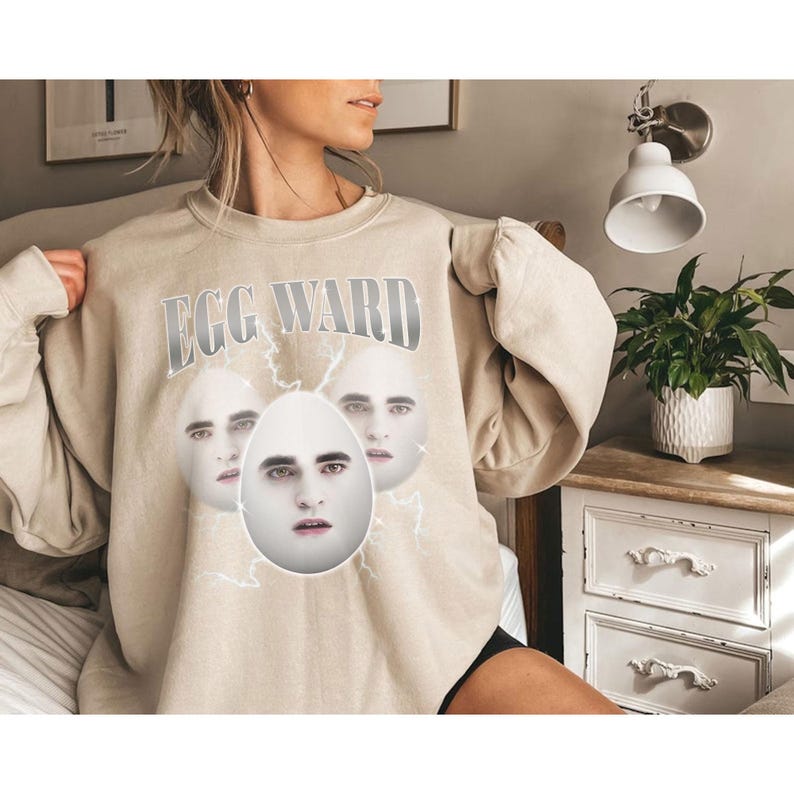 Funny Eggward Meme Unhinged Meme Gen Z Humor Sarcastic Shirt, Twilight ...