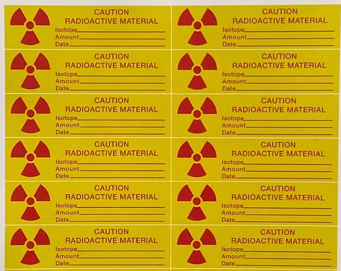 Back to the Future - Plutonium Fuel Rod Decals - Etsy