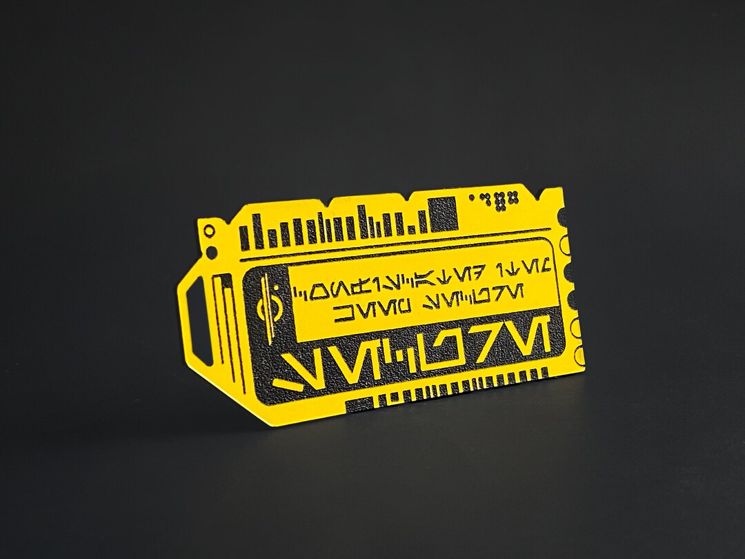 Galactic Star Cruiser / Halcyon "confiscated" Tag Replica - Etsy