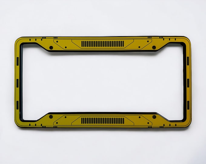 Star Wars-inspired License Plate Frame - Etsy