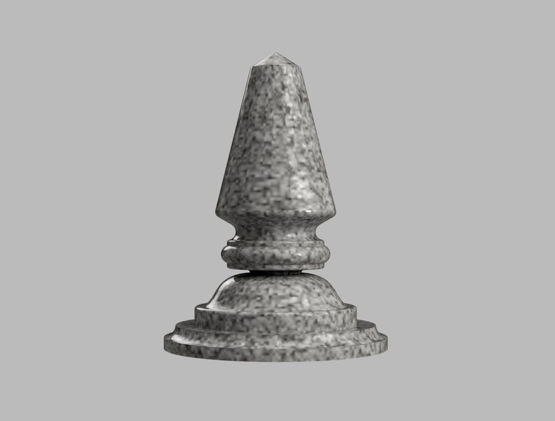 3D Model Halloween Finial Version 2 - Etsy