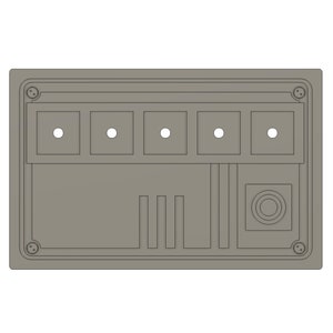 Star Wars Galaxy's Edge Control Panel 5 3D FILE ONLY - Etsy