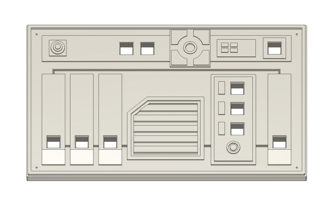 Star Wars Galaxy's Edge Control Panel 3 - 3D FILE ONLY - Etsy