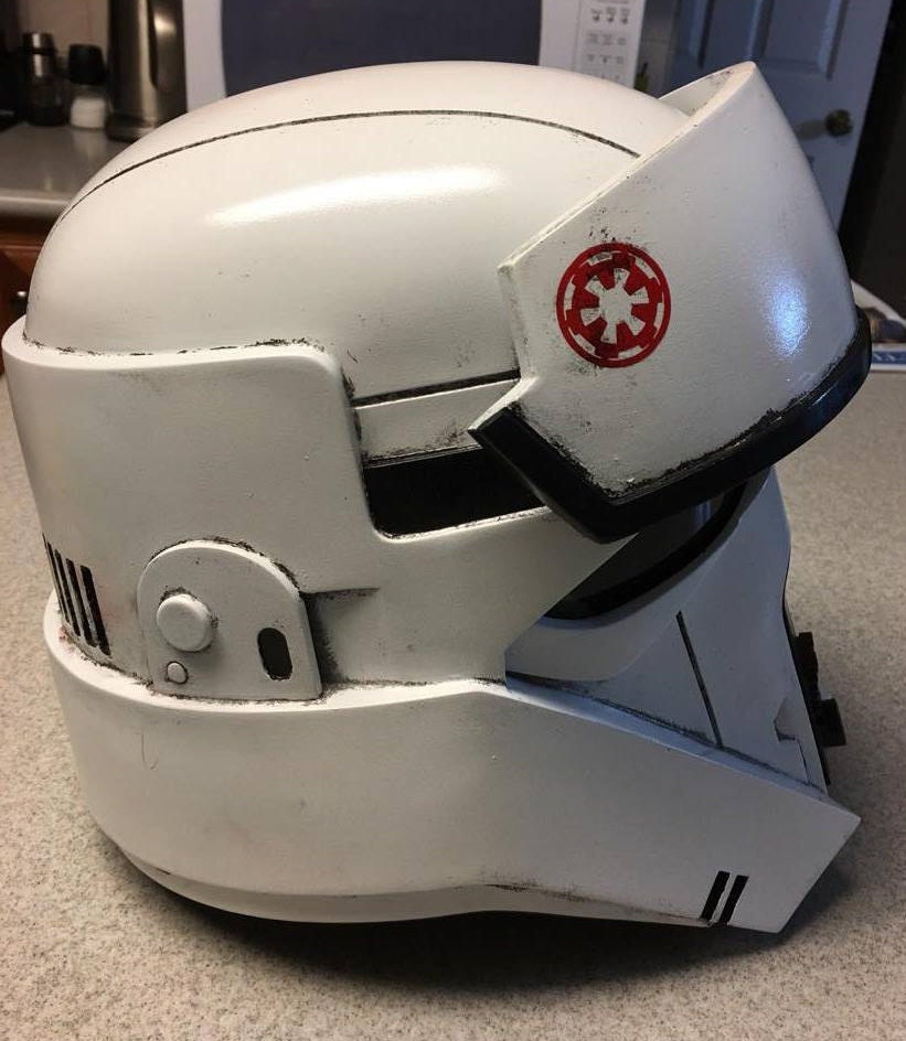 Rogue One AT-ACT Driver Helmet Emblem Sticker/decal | Etsy