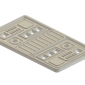 Star Wars Galaxy's Edge Control Panel 2 - 3D FILES ONLY - Etsy
