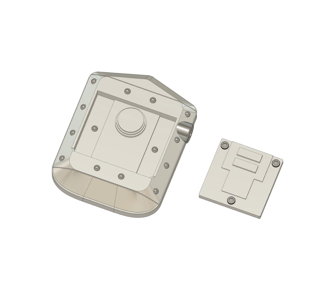 3D Model - Fallout Vault-tec "dweller" Cosplay Chest Accessories - Etsy