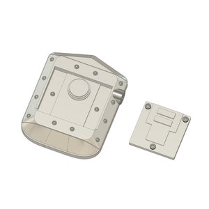 3D Model Fallout Vault-tec dweller Cosplay Chest Accessories - Etsy