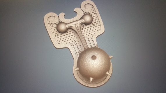 Haunted Mansion Inspired Door Knocker 3D Printable DIGITAL - Etsy