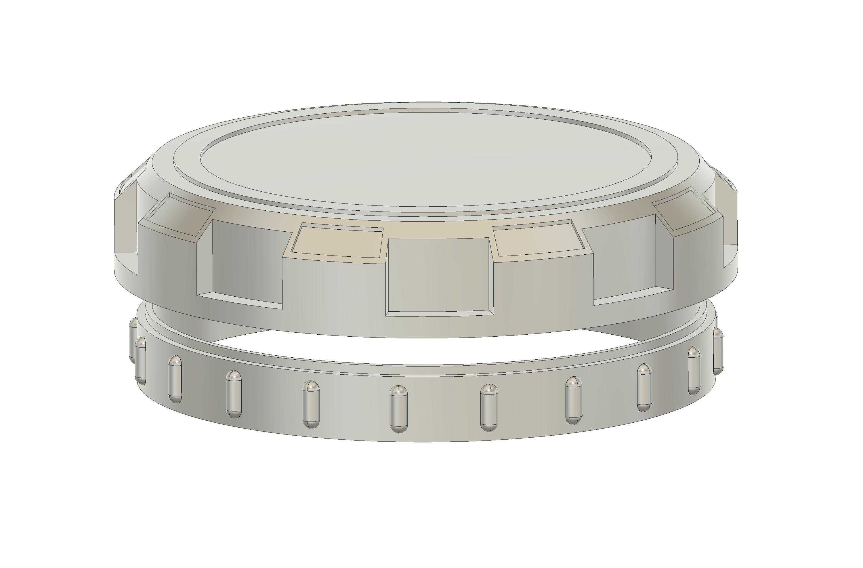 Star Wars Galaxy's Edge Docking Bay 7 Replica Seat Top - 3D FILES ONLY ...