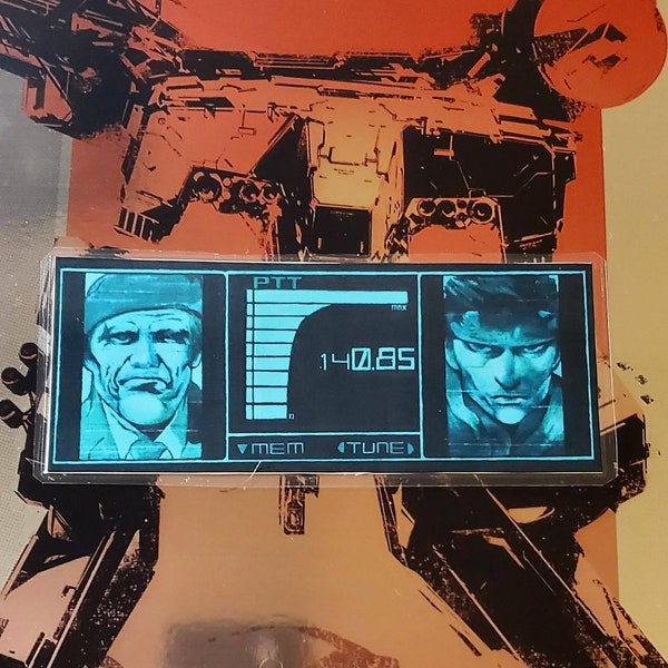 Metal Gear Solid Poster Poster - Etsy