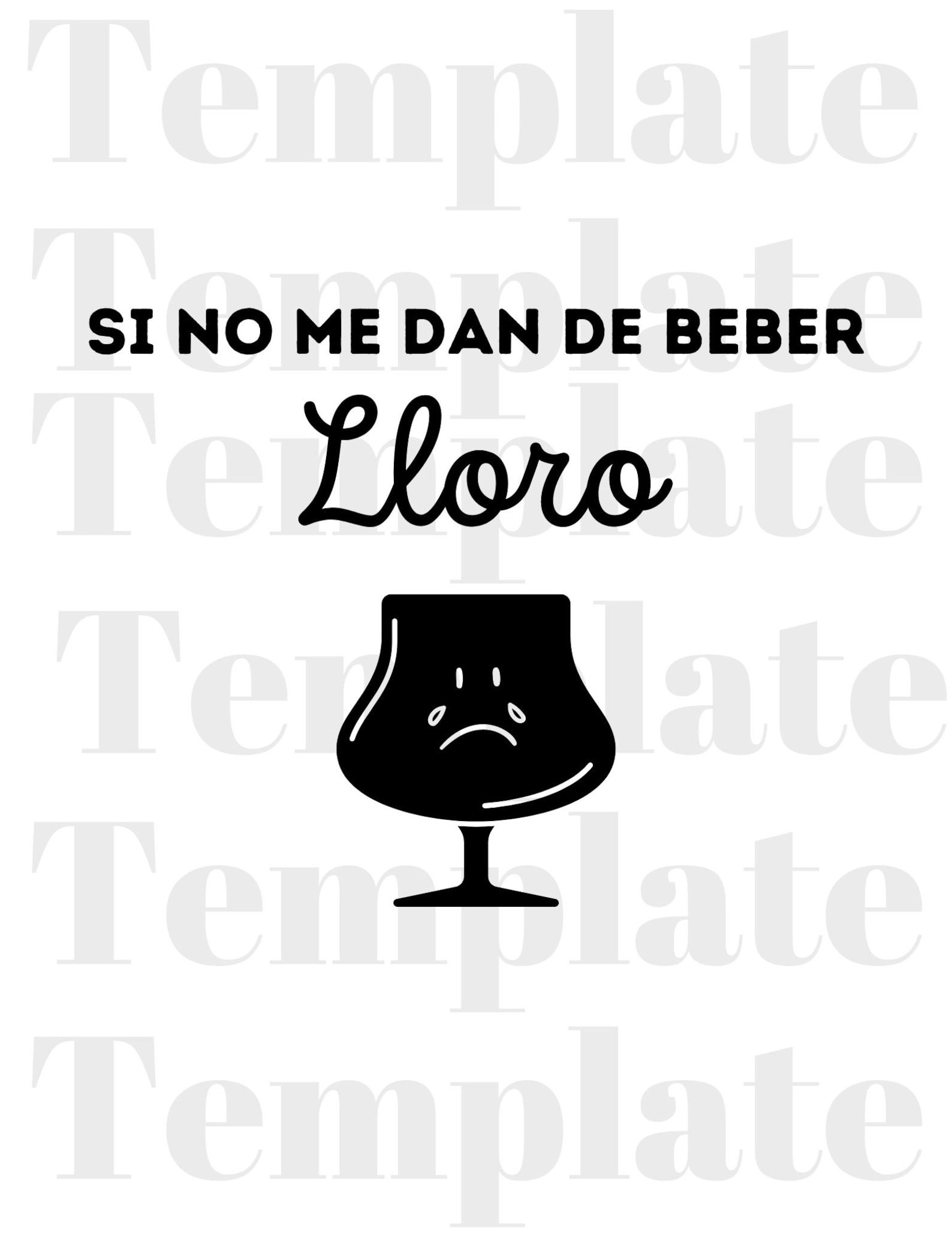 Si No Me Dan De Beber, Lloro PNG Puerto Rican Christmas Navidad 2022 - Etsy