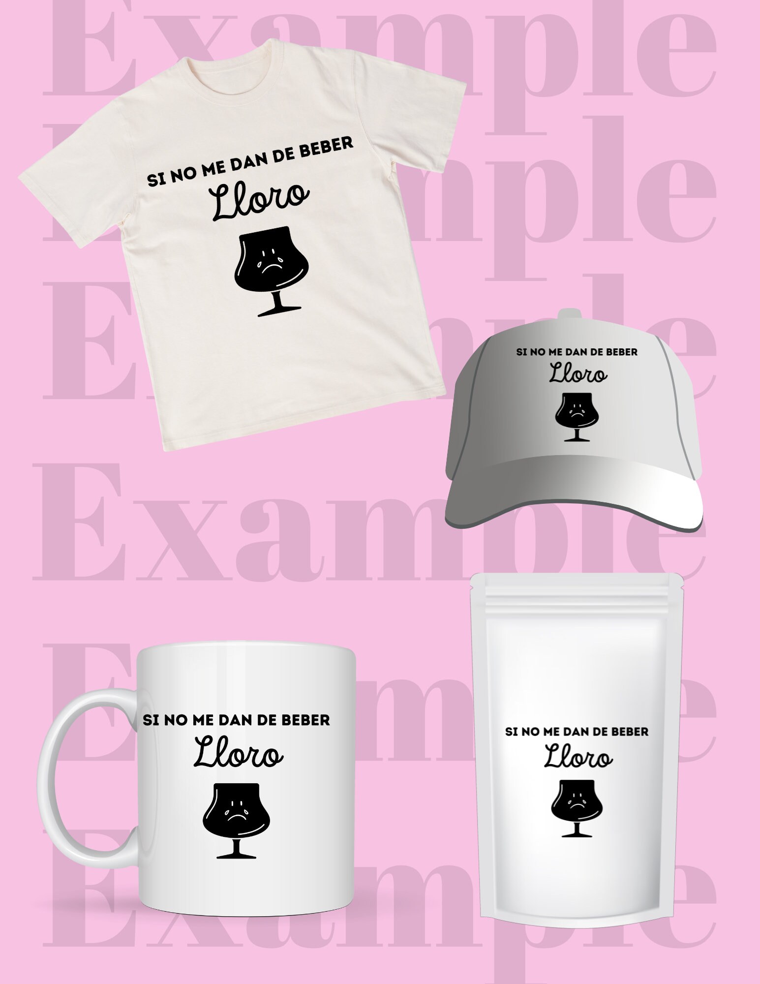 Si No Me Dan De Beber, Lloro PNG Puerto Rican Christmas Navidad 2022 - Etsy