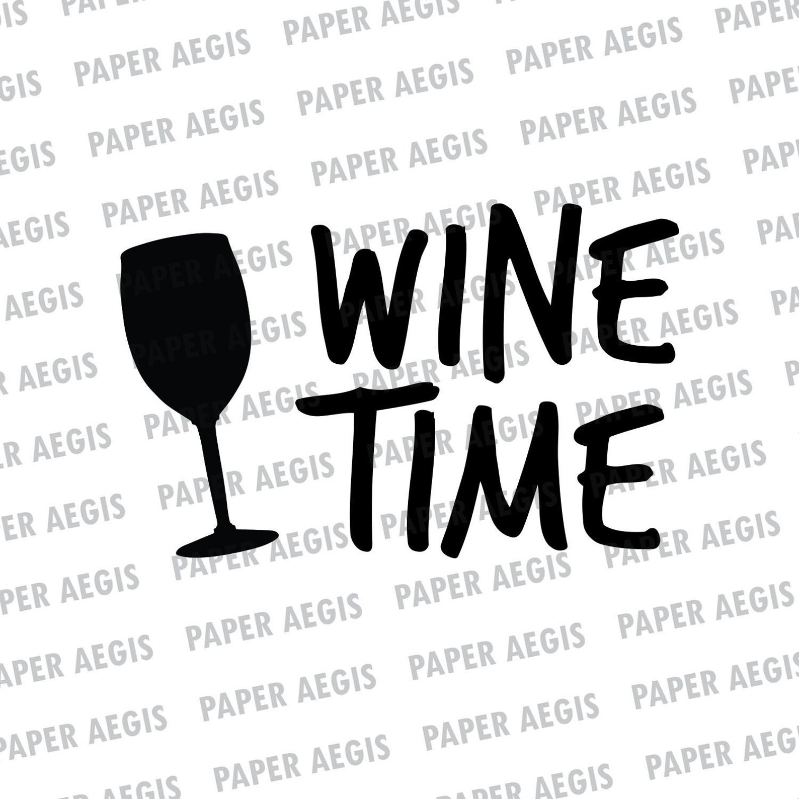 Wine Time SVG Digital Download - Wine Clip Art in Svg, Png, and Eps ...