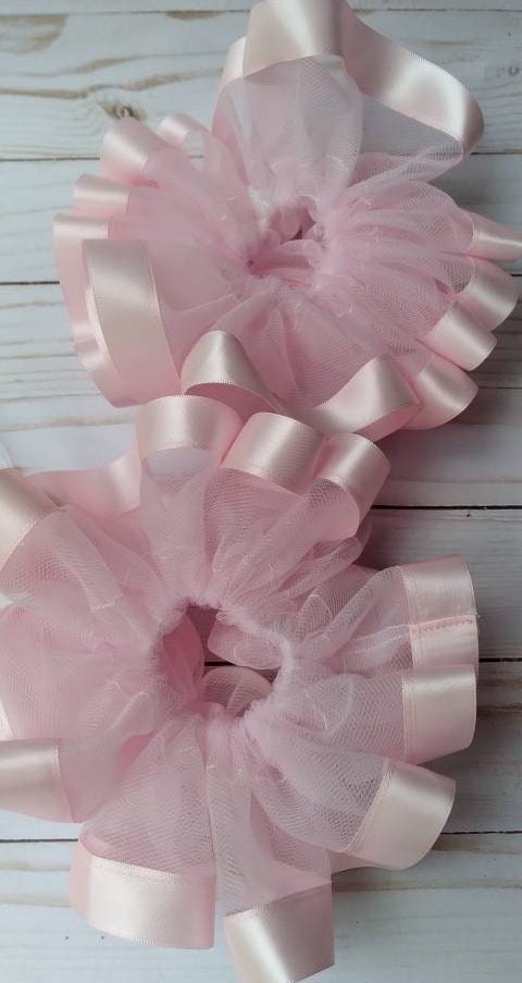 Baby Pink Tutu Socks Ribbons Tutu Ruffle Anklets. Tutu Socks. - Etsy
