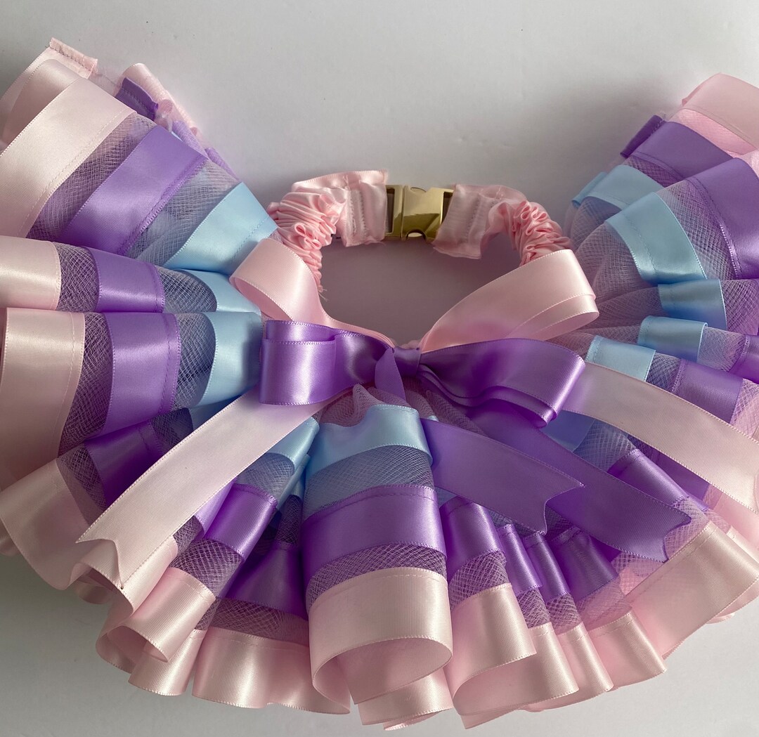 Light Pink Dog Tutu Skirt. XS-XXL Cat Dog Wedding. Dog Birthday Party ...