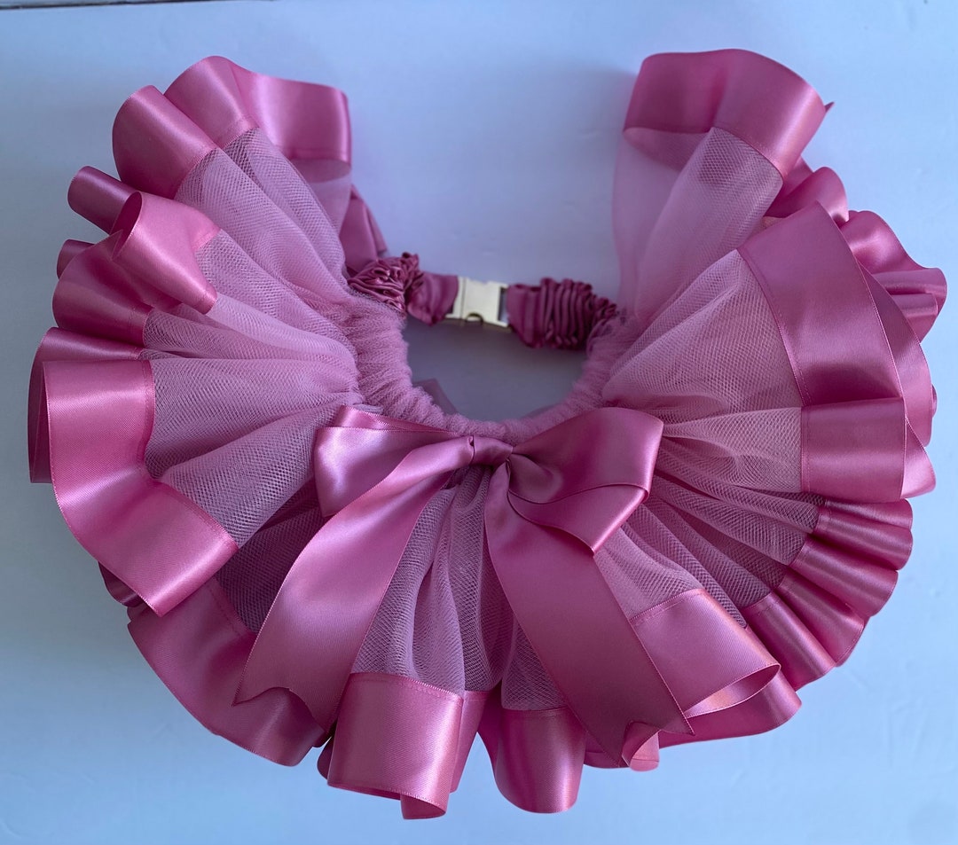 Rose Mauve Dog Tutu Skirt. XS-XXXL. Cat Wedding. Birthday Party Outfit ...