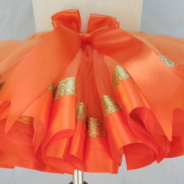 Orange Tutu Dress - Etsy