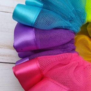 Rainbow Tutu Socks. Ankle Tutus. Baby Tutu Socks. Toddler Tutu Socks ...