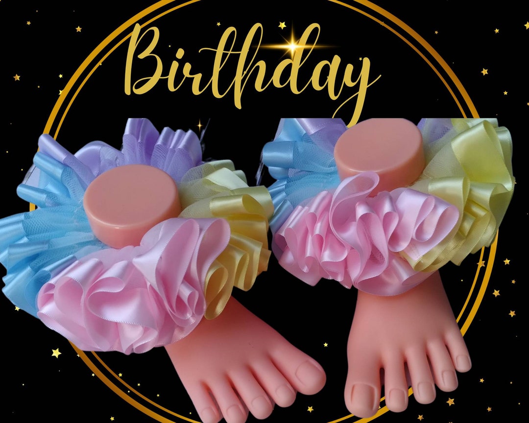 Pastel Colors Ankle Tutu Socks. Toddler Socks. Girls Socks. Baby Socks ...