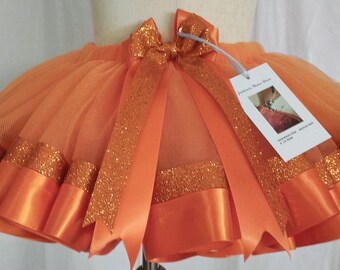 Orange Tutu Dress - Etsy