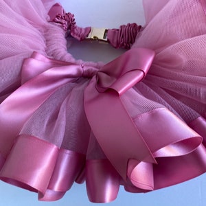 Rose Mauve Dog Tutu Skirt. XS-XXXL. Cat Wedding. Birthday Party Outfit ...