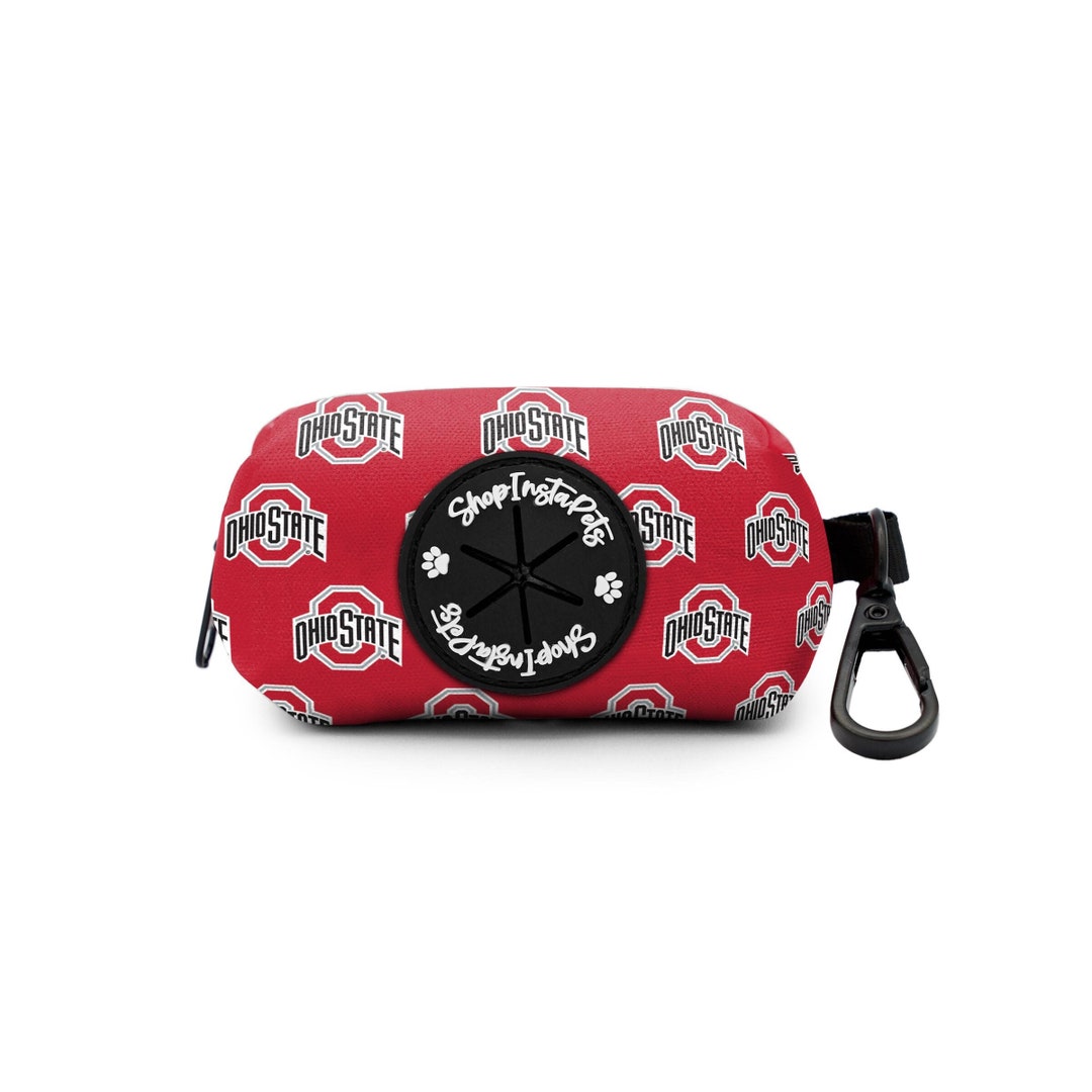 Ohio State Buckeyes | Dog Poop Bag Holder | Officially Licensed | Easy ...