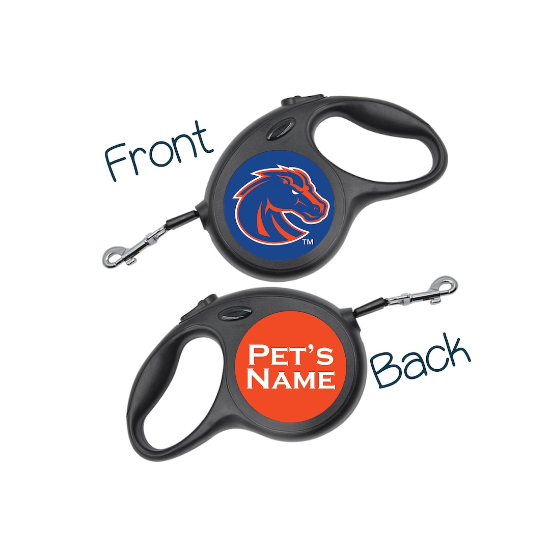 Boise State Broncos 16 Ft Retractable Dog Walking Leash | Officially ...