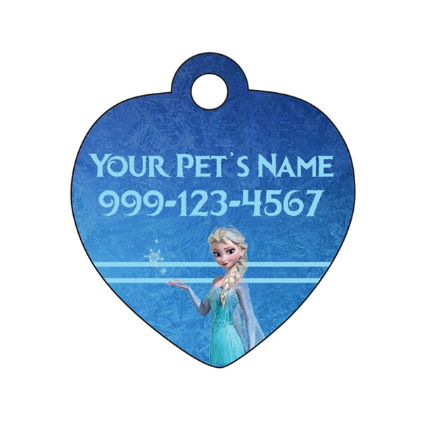 Frozen Name Tag - Etsy
