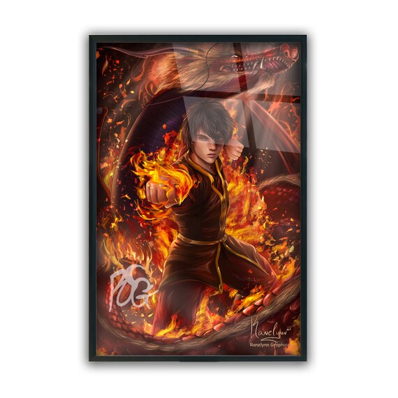 How To Draw Zuko Firebending