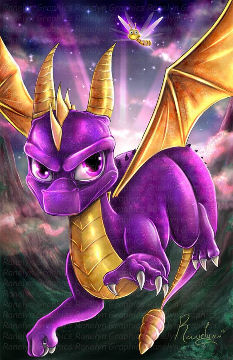 Spunky Dragon - Etsy