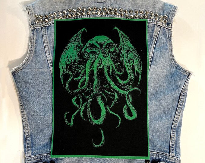 Cthulhu, Cthulhu Badge, Cthulhu Patch, Patches, Patch, Nat Jones ...